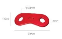China Rope Cleat  Tent Wind Rope Buckle Hook Aluminum Adjuster Tent Wind Rope Stopper for sale