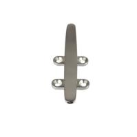 China Boat Mooring Accessories Marine Grade Low Flat Cleat Stainless Steel 316 for sale