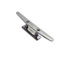 China 316 Marine Grade Stainless Steel Material Low Flat Boat Dock Cleats Open Base Cleat for sale