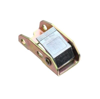 China Steel Zinc Plated Webbing Cam Buckle Webbing Strap Buckles Fit For Rachet Tie for sale