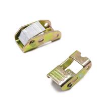 China Steel Zinc Plated Webbing Cam Buckle Webbing Strap Buckles Fit For Rachet Tie for sale