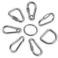 China Stainless Steel 304 Metal Spring Hooks Polished Steel Zinc Plated Pear Shaped nickel plate pear shape link for sale