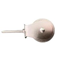 China Metal Iron Wire Rope Pulley For Outdoor Clotheslines Screw Pulley for sale