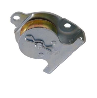 China Fixed Pulley Wall Mount Ceiling Rope Cable Pulley Zinc Single Pulley for sale