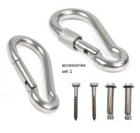 China 304 Stainless Steel Swing Hanger Hook Heavy Duty Hammock Chair Ceiling Hook for sale