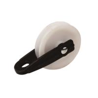 China Nylon Clothesline pulley  For DIY And Home Development hanging type Fixed Eye Pulley for sale