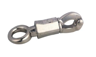 China Fixed Eye  Twist Body Panic Snap Hook 19mm 25mm Quick Release Panic Snap hook for sale
