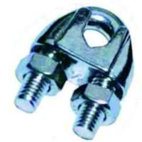 China DIN 741 European Type Wire Rope Clips For Steel Wire Rope Clamps for sale