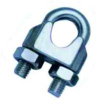 China DIN 741 European Type Wire Rope Clips For Steel Wire Rope Clamps for sale