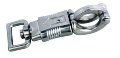 China Zinc Alloy Metal Panic Snap Hook Quick Spring Release Swivel Bolt Snap for sale