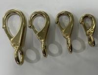 China Fixed Rigid snap Quick Release round eye Brass Snap Hook 249 Bronze boat Snap Hook for sale