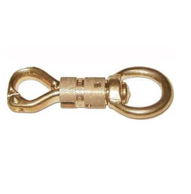 China Bull Snap Hook Solid Brass Panic Snap Eye Bolt Snap Hook  Brass Spring Snap  Bulk Swivel Snap for sale