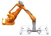 China Kuka Abb Robot Arm Welding Fixture Grasping Solar Panels In Photovoltaic Industry As Screwdriver for sale