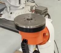 China Fanuc Robot Positioner Robot Capable Of Sea Transportation Plastic Spraying Treatment On Steel for sale