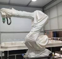 China Waterproof Robot Protective Covers Elastic Anti Static Fabric In Electronics Assembly for sale
