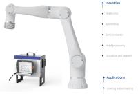 China Grabbing Cobot Collaborative Robot Arm Payload 18kg Handling Built In Safety for sale
