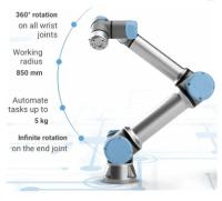 China Ur5 Gripper Universal Robotic Gripper Pneumatic Arm Gripper For Tighten Sorting Bottle Cobot for sale