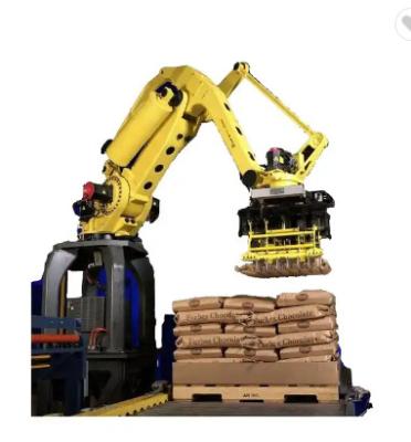 China pneumatic gripper for robotic arm pallet stacking handling robot packaging production line for sale