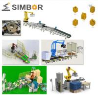 China pneumatic gripper for robotic arm pallet stacking handling robot packaging production line for sale