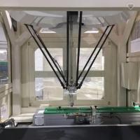China Novel Robotic Arm Gripper Project Automatic 3 Axis Picking And Place Delta for sale