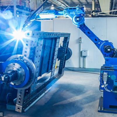 China Laser Welding Robots Machines With Robot Arm System 1400x1400x1500mm for sale