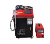 China Automatic Stainless Steel Spot Laser Welding Machine Robot Hand Master Cutting Cleaning 3 In 1 2000w for sale