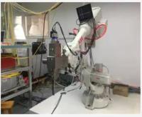 China Fiber Laser Welding Robot System ABB Kuka Fanuc 6 Axis Robot Arm   Depth 0.04-6mm for sale