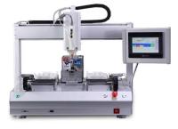 China Automatic Screw Tightening Machine Two Platforms One Head Desktop Screwdriver Locking for sale