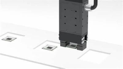 China Motor Servo Electric Gripper Claw Clamping Force 100N Automatic Driven Industrial for sale