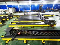 China Anodizing Surface Treatment Robot Linear Guide With 0.03mm Accuracy 0.05mm Vibration for sale