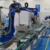China 6 Aixs Yaskawa Robot Arm GP180-120 With CNGBS Customized Security Fence As Palletizing Robot for sale