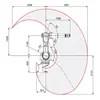 China Paintin A1 Abb Robot Arm Accurate Movements With Detailed Work Envelope Drawings for sale