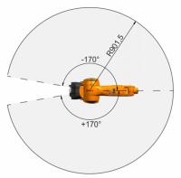 China Floor Mounting Position Kuka Robot Arm With IP54 Protection Rating for sale
