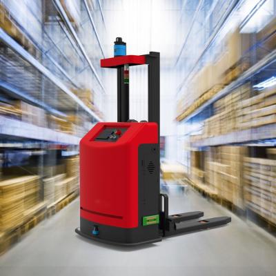 China Industrial AGV Forklift With 1500kg Carrying Capacity And Lifting Height 120mm for sale