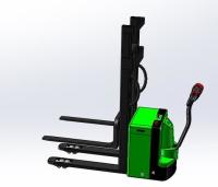 China 125 Mm Standard Lifting Height Automatic Guided Forklift With Carrying Capacity Of 2000 Kg for sale
