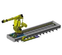China Heavy Load Motor Robot Linear Guide with 500kg Payload and Motor Core Components for sale