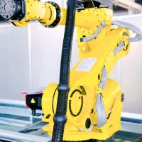 China Industrial Robot Dress Pack With 1 - 6 Axis Line Pack Location For Bellows Model M50 for sale