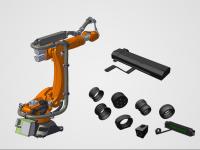 China Customizable Robot Dress Pack With Rubber Core Materials For Welding Applications for sale