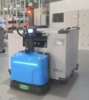 China PAD Dockable Driverless Guided Vehicle With Industrial Call Button And CE Certificate for sale