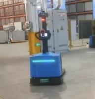 China PAD Dockable Driverless Guided Vehicle With Industrial Call Button And CE Certificate for sale