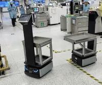 China High Speed Autonomous Mobile Robot with HDMI Connectivity Long Battery Life 500M*500M Mapping Area for sale