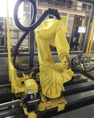China Waterproof Nylon Robot Protective Cover Zippered for ABB/Kuka/Yaskawa Robots for sale