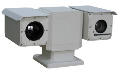 China Thermal Optical Dual Spectrum Network PTZ Camera For Long Range Sureillance Can Detect Fire And Human Activity for sale