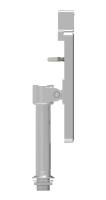 China Human Forehead Temperature Measurement Panel Face Identification Non Contact High Accuracy for sale