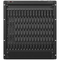 China Full HD Video Matrix Powerful Video Wall Function For Hybrid Video Input / 18-Slot Modular Chassis for sale
