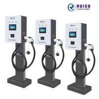 China Fast Charging 30kw EV Charger Type 1 Type 2 Waterproof With 5m Cable for sale