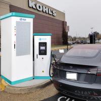 China Waterproof EV Car Charging Points , 480kW DC Charger For Car OEM for sale