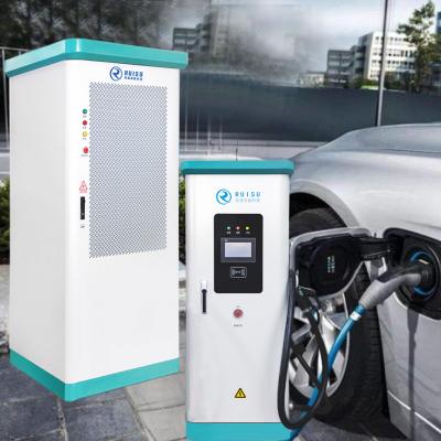 China Floor Mounted Fast EV Charger With LCD Touch Screen OCCP Communication 480KW for sale