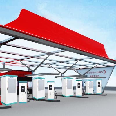 China 600KW EV Charger Stations , Liquid Cooled Electric Car Charger Ip54 Waterproof for sale
