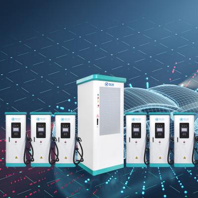 China Commercial EV Split Charger Level 3 OCPP 1.6J 360KW 1 Plugs 6 CE Certified for sale